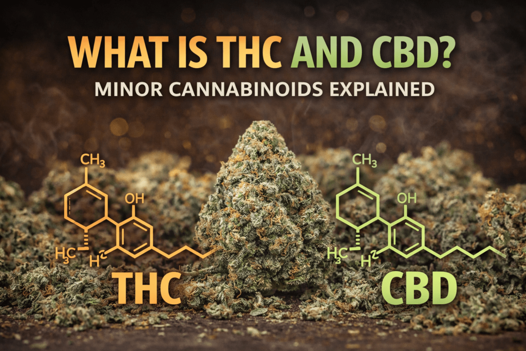 THC vs CBD: Effects, Differences & Minor Cannabinoids